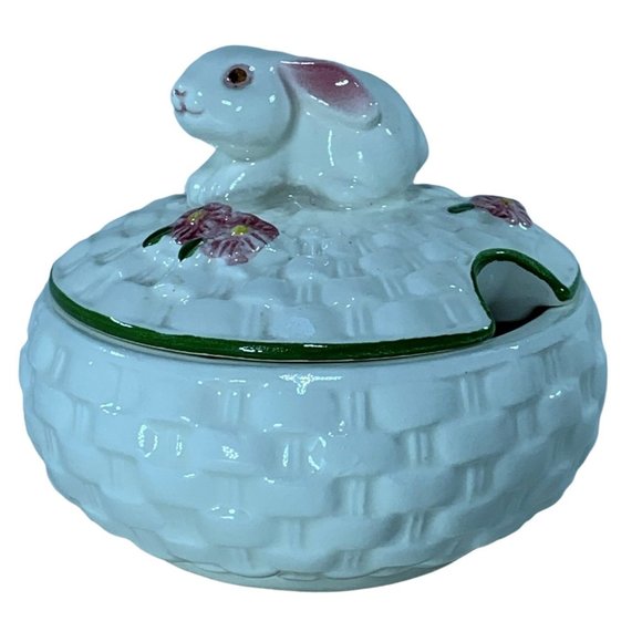 Avon | Accents | Vintage Avon Bunny Trinket Box Sugar Bowl 4 Easter 98s ...